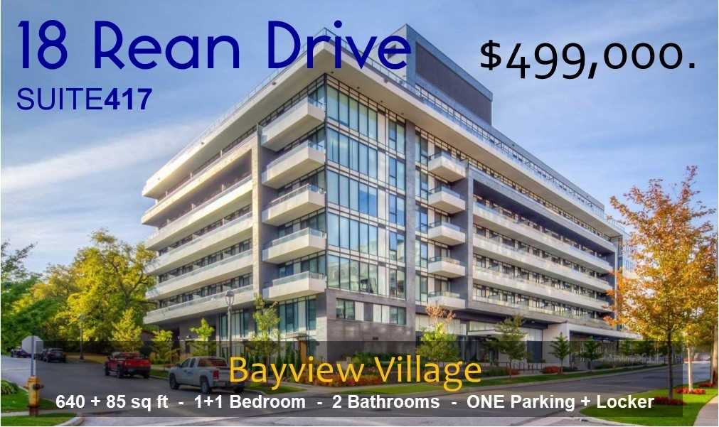 417 - 18 Rean Dr, North York | Sold, C4580851 | Condos.ca