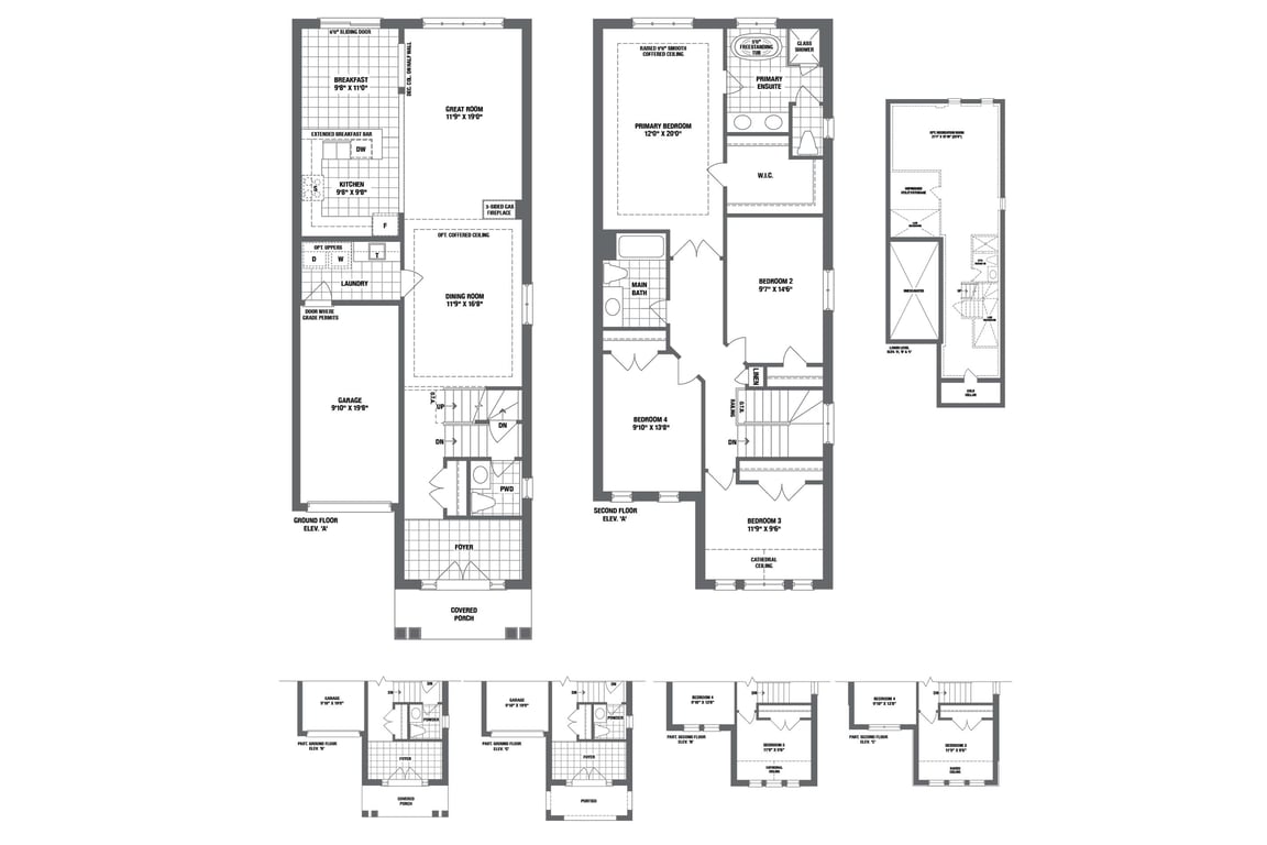 Topham - Lot 126 - Elevation C, Caledon | For Precon @ $1,539,990 | Condos.ca