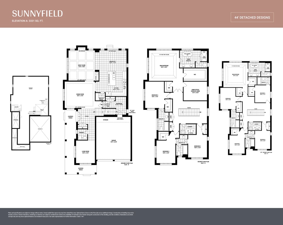 The Sunnyfield (Elevation A), | For Precon @ $1,909,900 | Condos.ca