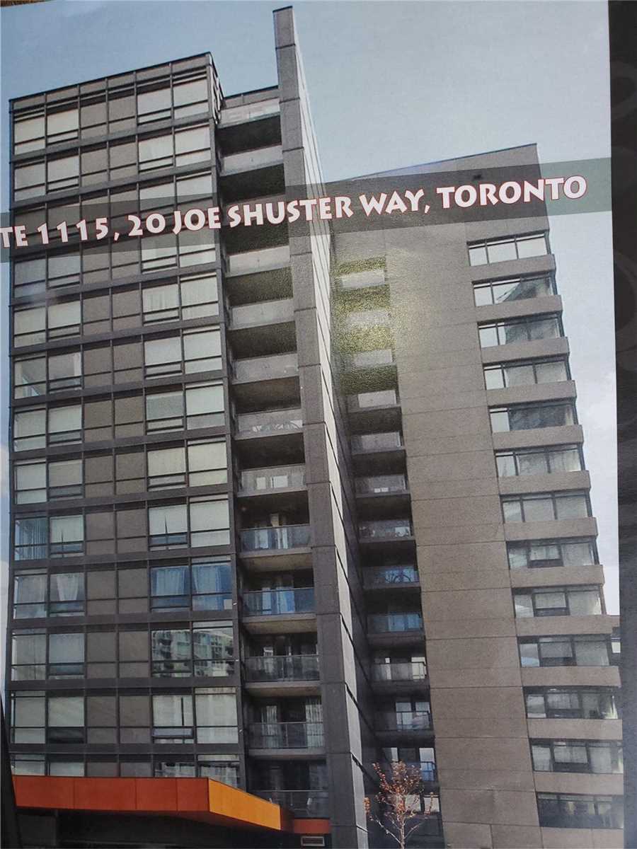 1115 - 20 Joe Shuster Way, Toronto | Sold, C5071699 | Condos.ca