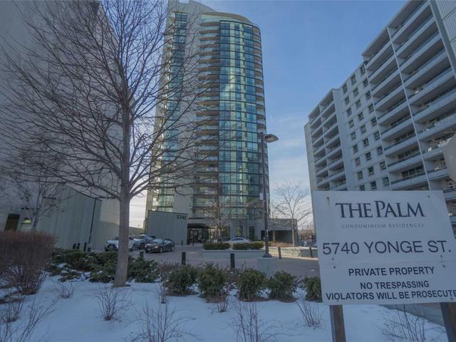 1910 - 5740 Yonge St, North York | Leased, C5118932 | Condos.ca