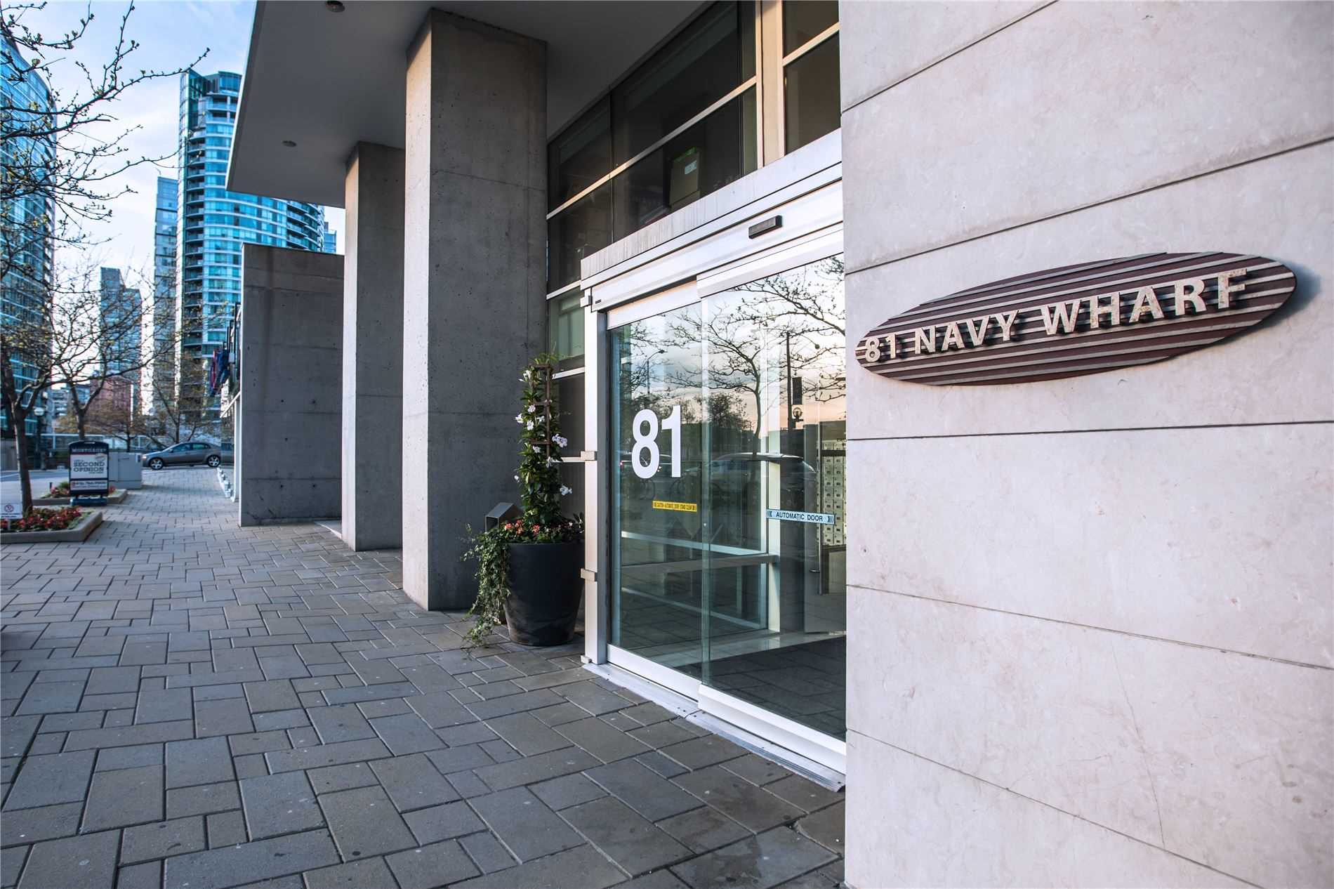 711 - 81 Navy Wharf Crt, Toronto | Leased, C5394306 | Condos.ca