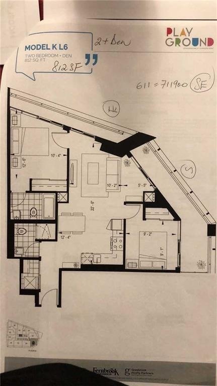 611 - 50 Ordnance St, Toronto | Suspended, C5613323 | Condos.ca