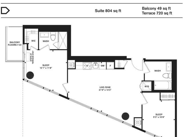 1908 - 48 Power St, Toronto | Leased, C5747782 | Condos.ca