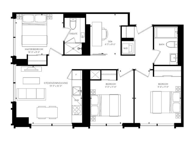805 - 82 Dalhousie St, Toronto | Leased, C8141830 | Condos.ca
