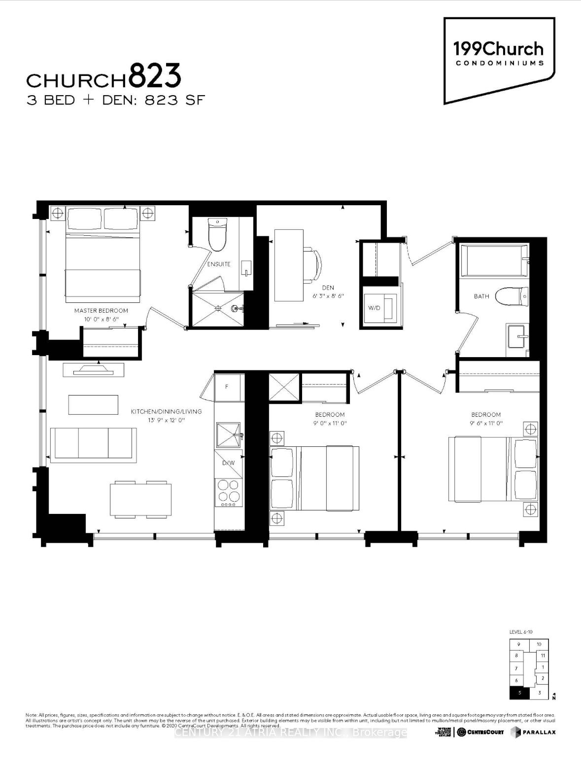 805 - 82 Dalhousie St, Toronto | Leased, C8141830 | Condos.ca