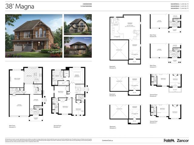 Magna 38' , Caledon | For Precon @ $1,489,990 | Condos.ca