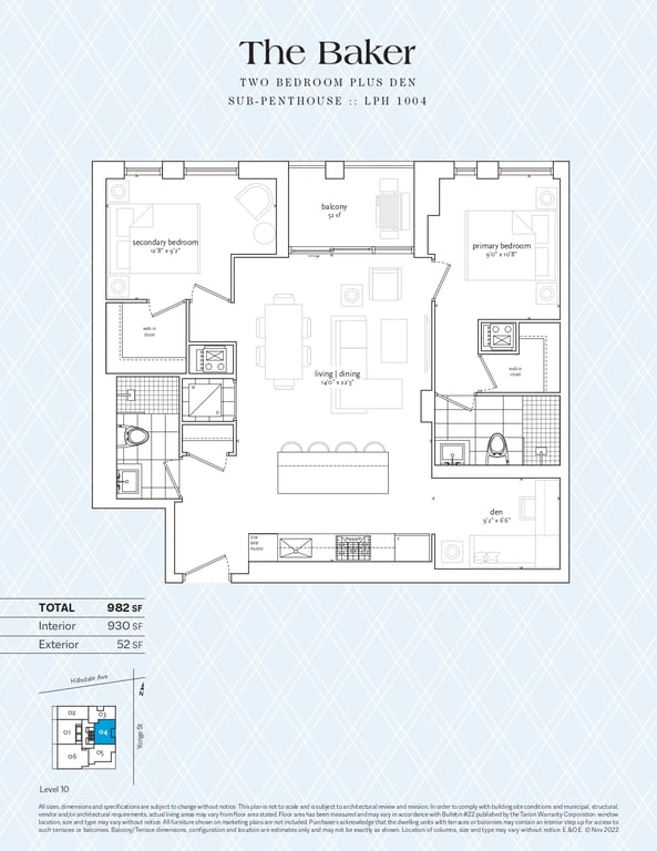 The Baker (Penthouse and Lower Penthouse Suites), Toronto | Unavailable ...