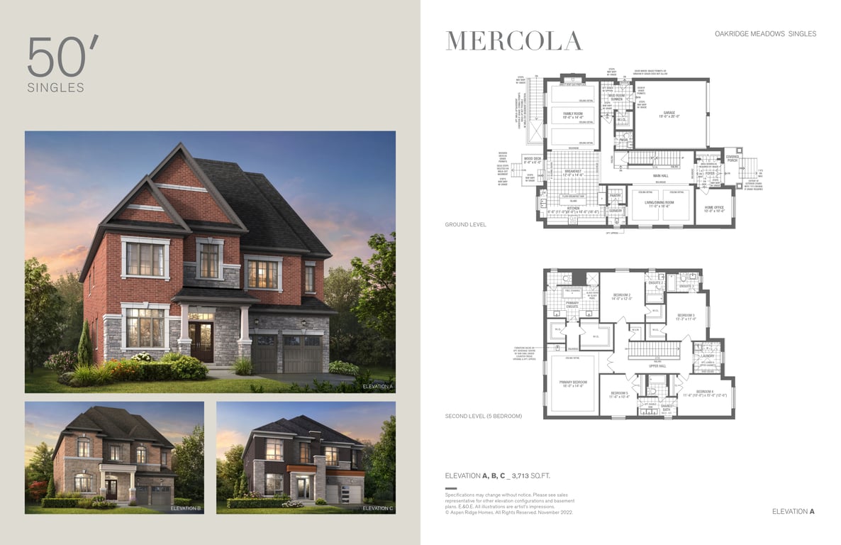 Mercola (5BDRM) Elev C, | For Precon @ $2,991,990 | Condos.ca