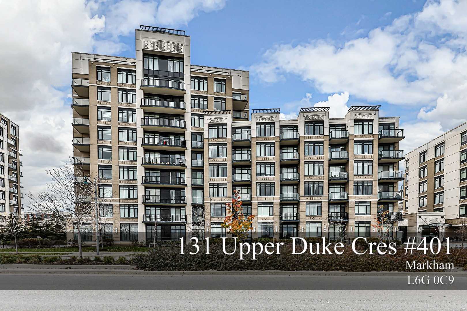 401 - 131 Upper Duke Cres, Markham | Sold, N5438009 | Condos.ca