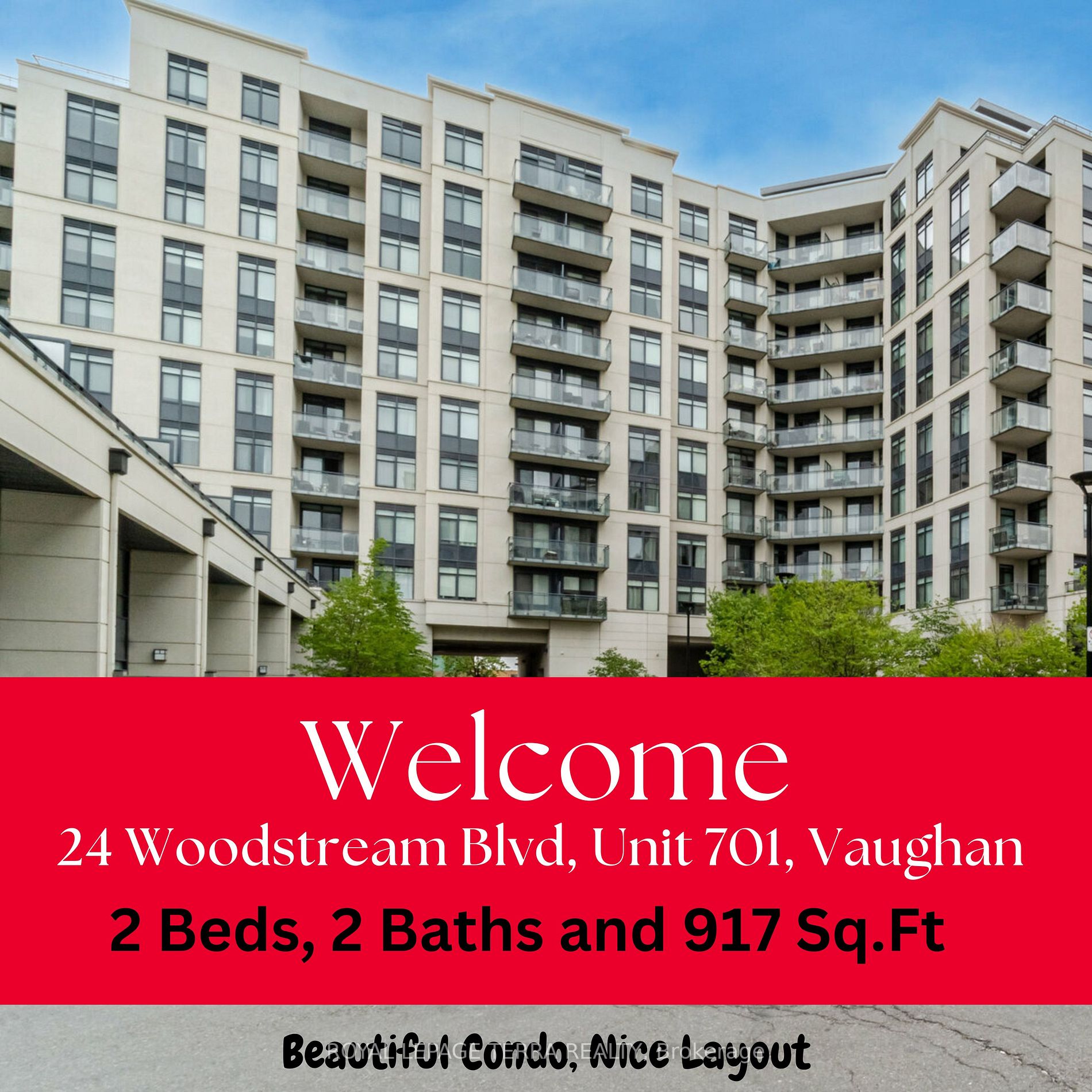 701 - 24 Woodstream Blvd, Woodbridge | Sold, N6771038 | Condos.ca