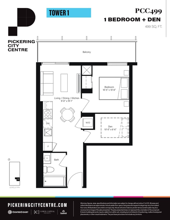 2602 - PCC499‐1B+D, Pickering | For Precon @ $588,000 | Condos.ca