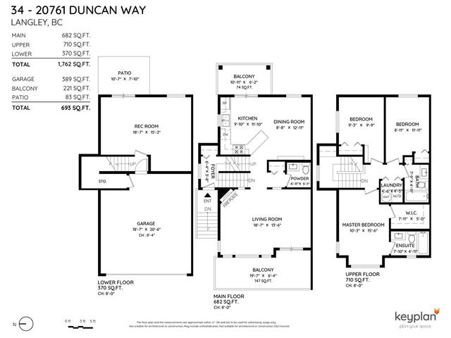 34 - 20761 DUNCAN WAY, Langley | Sold, R2586694 | Condos.ca