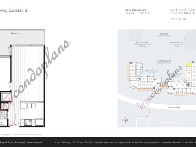 504 - 8677 CAPSTAN WAY, Richmond | Sold, R2619453 | Condos.ca
