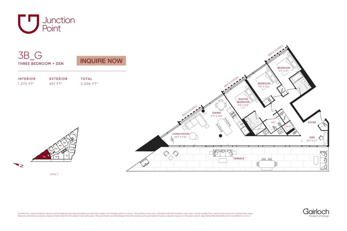 Suite 106 - 3B_TH_B, Toronto | For Precon @ $1,649,800 | Condos.ca