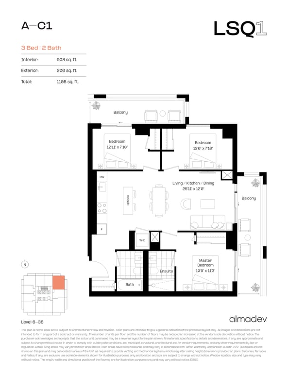 A-C1(LSQ 1), North York | Unavailable, VN09ITRNOQ | Condos.ca