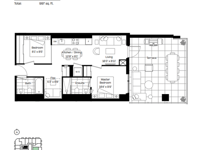 A-B10-T (LSQ 1), North York | Unavailable, VN09ITZ12T | Condos.ca