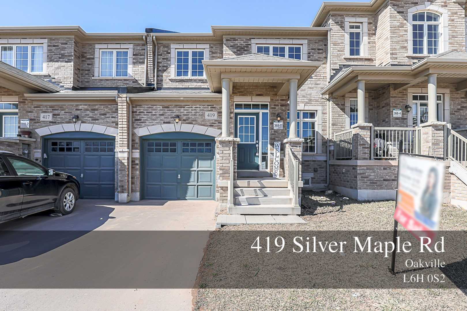 419 Silver Maple Rd, Oakville | Sold, W5172338 | Condos.ca