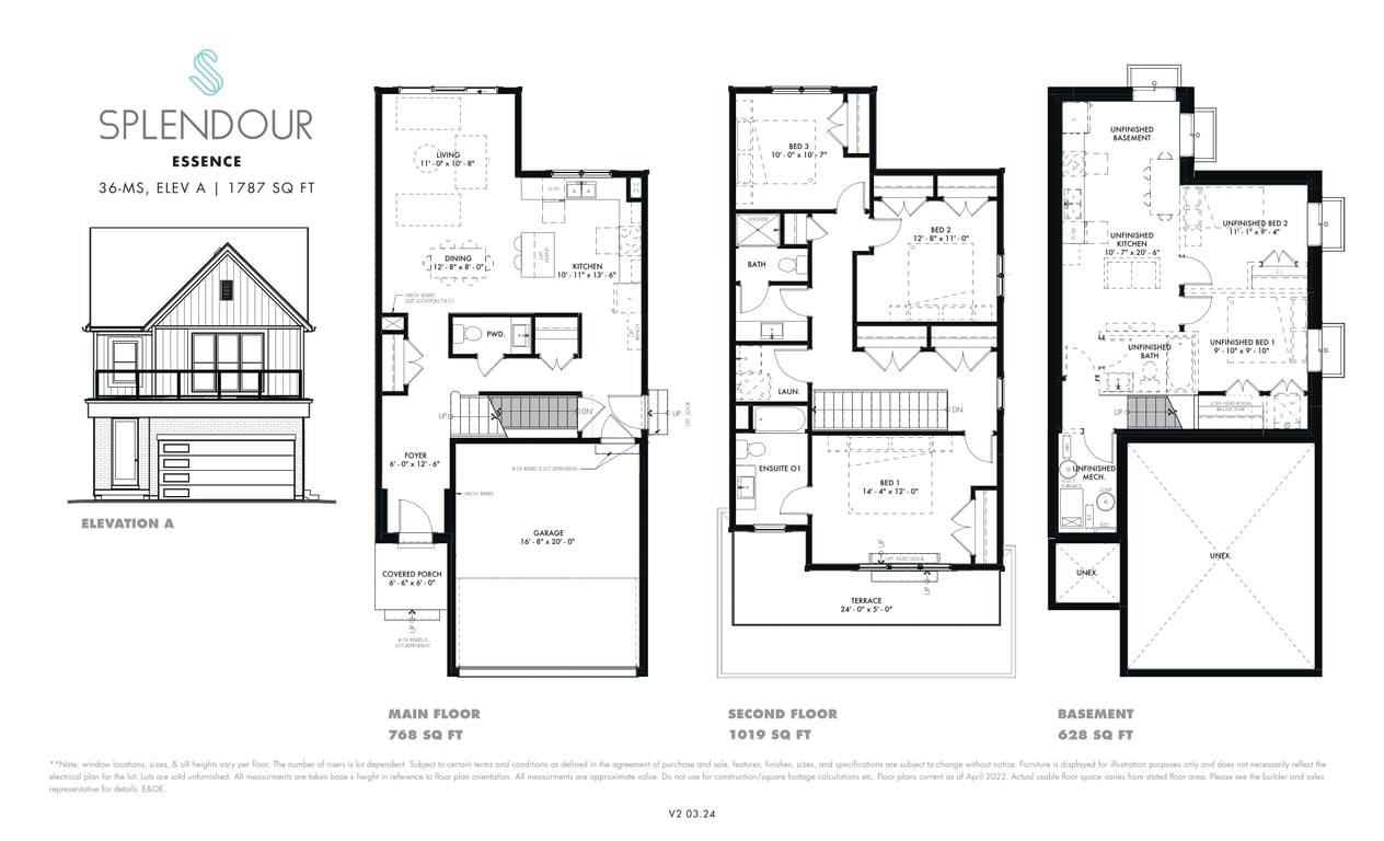 Lot 24 - Essence - Elevation A, | For Precon @ $1,095,900 | Condos.ca