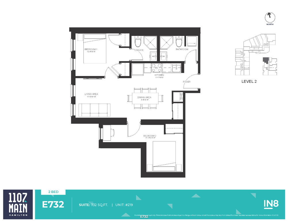 219 - E732 , Hamilton | For Precon @ $749,990 | Condos.ca